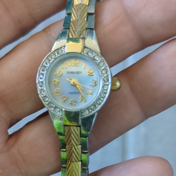 Embassy | Accessories | Embassy Womens Gold And Silver Watch With ...